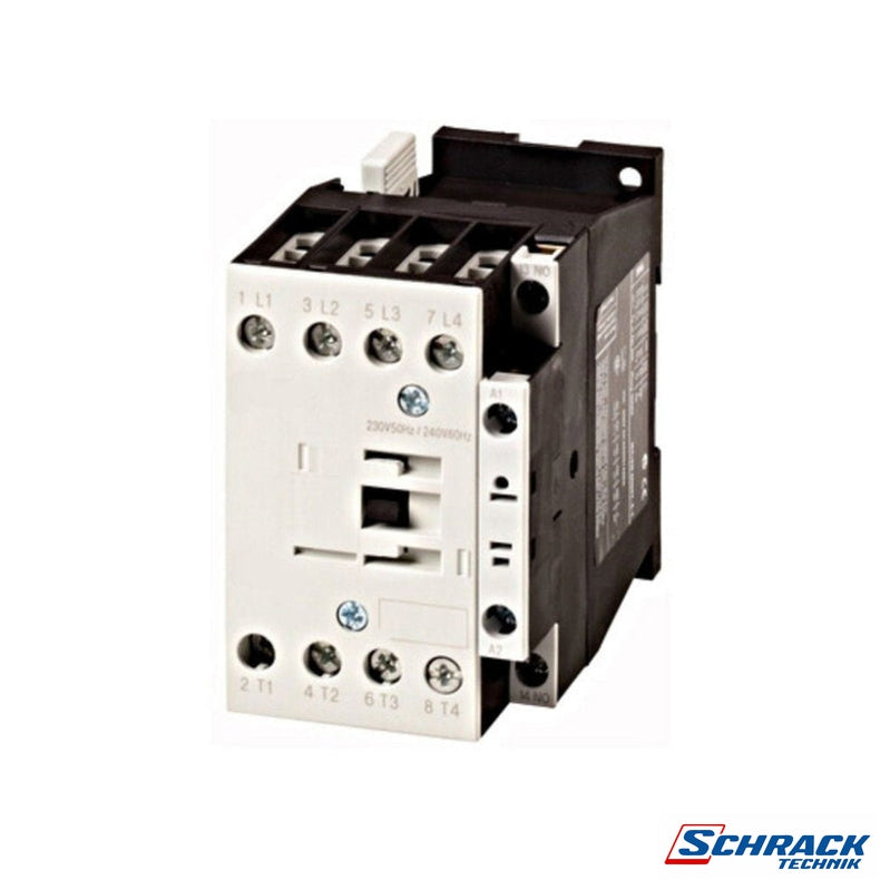 4-Pole Contactor, 45A/AC-1, Coil 230VAC + 1 NC - ICE – Industrial ...