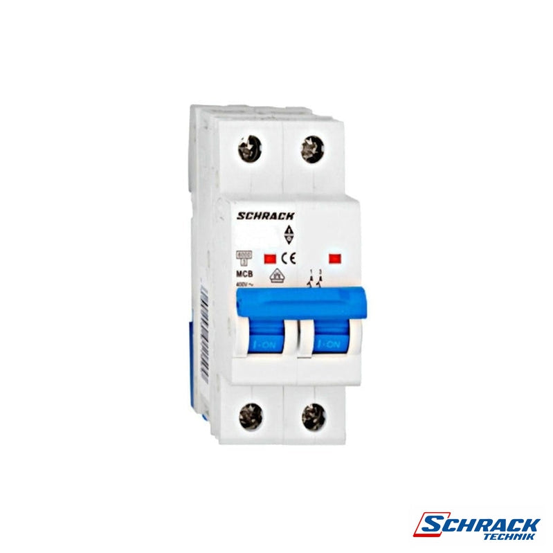 Miniature Circuit Breaker (MCB) Amparo 6kA, C 32A, 2-Pole - ICE ...