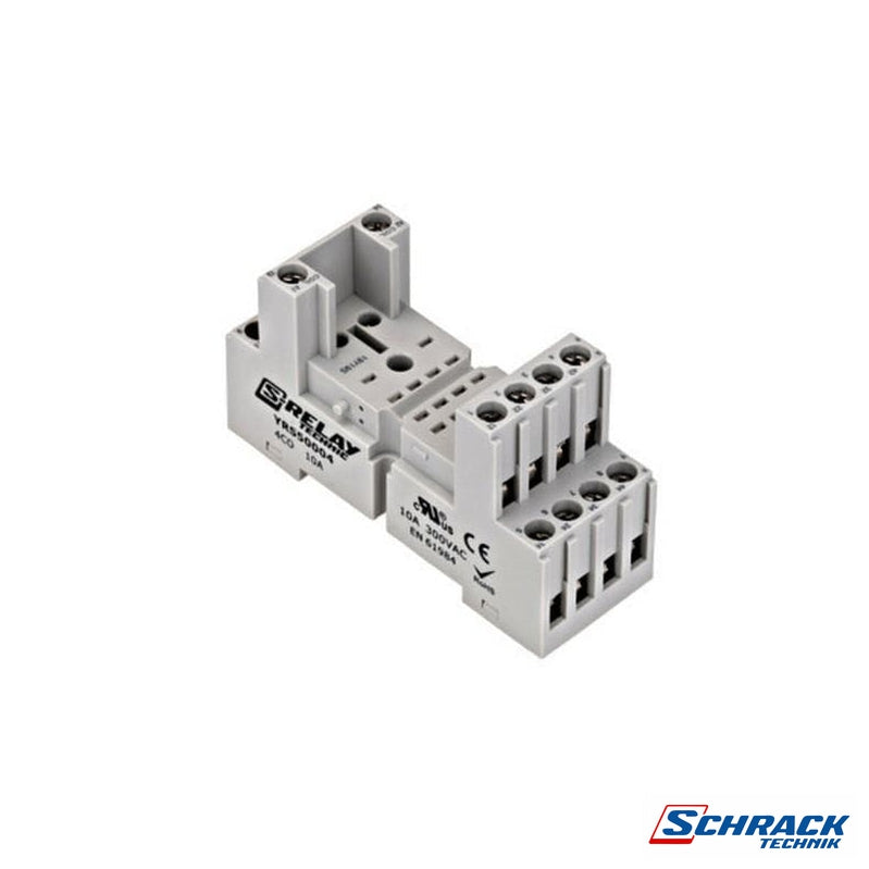 Socket for RS Relays with Screw type Terminals 14-Pole, 10A - ICE ...