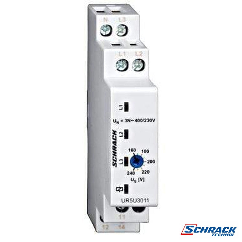 Voltage Monitoring Relay 3-Phase, adjustable 160-240V, 1CO - ICE ...